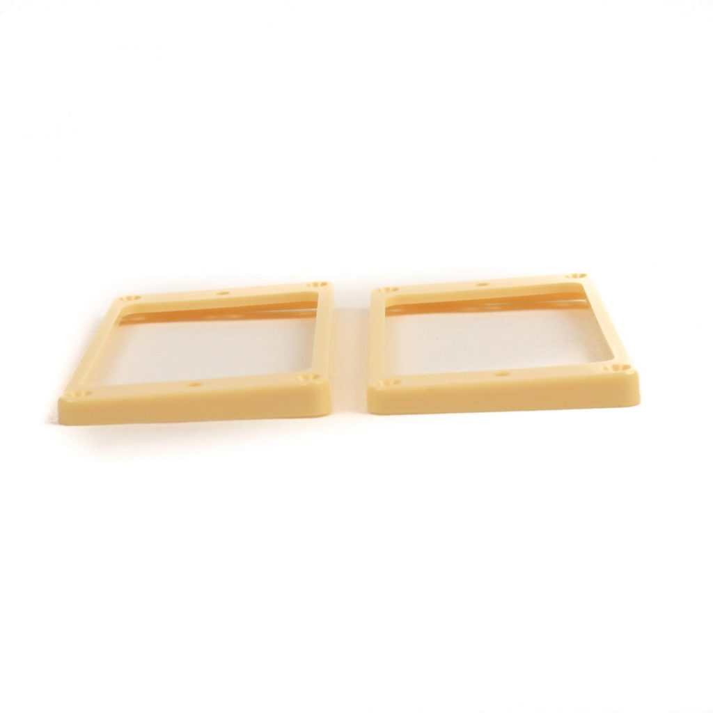 PRS Humbucker Pickup Rings (2), Slant, Creme - Bay Tunes Guitars