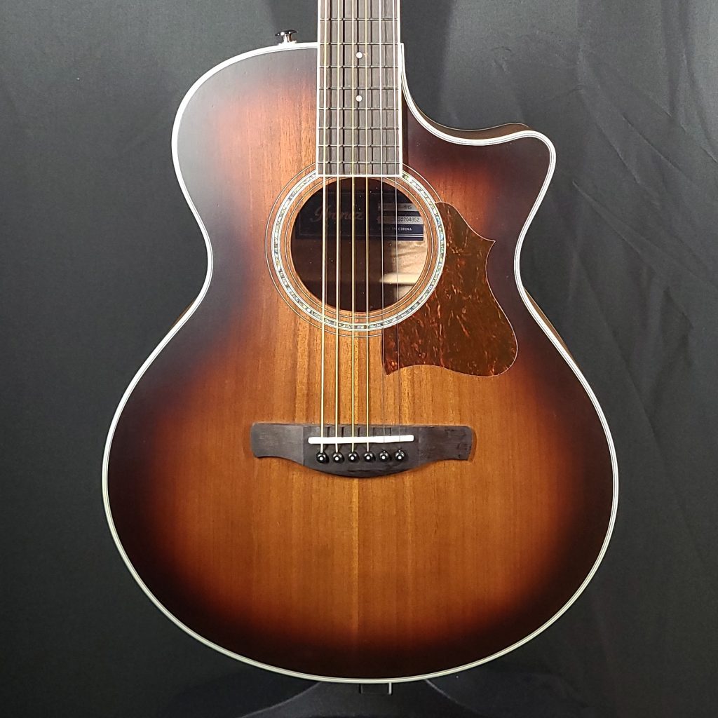 Ibanez AE240JR-MHS Mahogany Sunburst Open Pore #852 - Bay Tunes Guitars