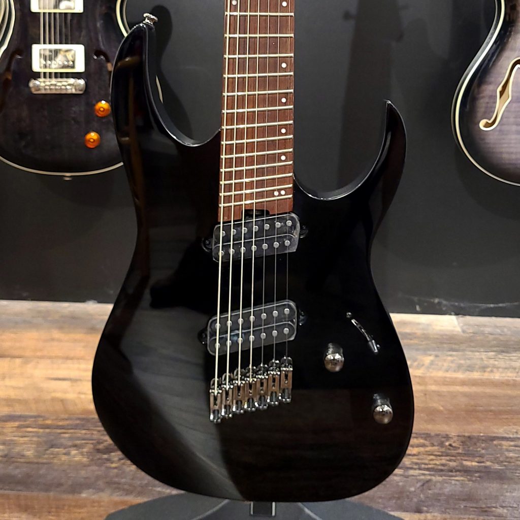 Ibanez RGMS7-BK Black Multi-Scale 7-String Guitar #139 - Bay Tunes Guitars
