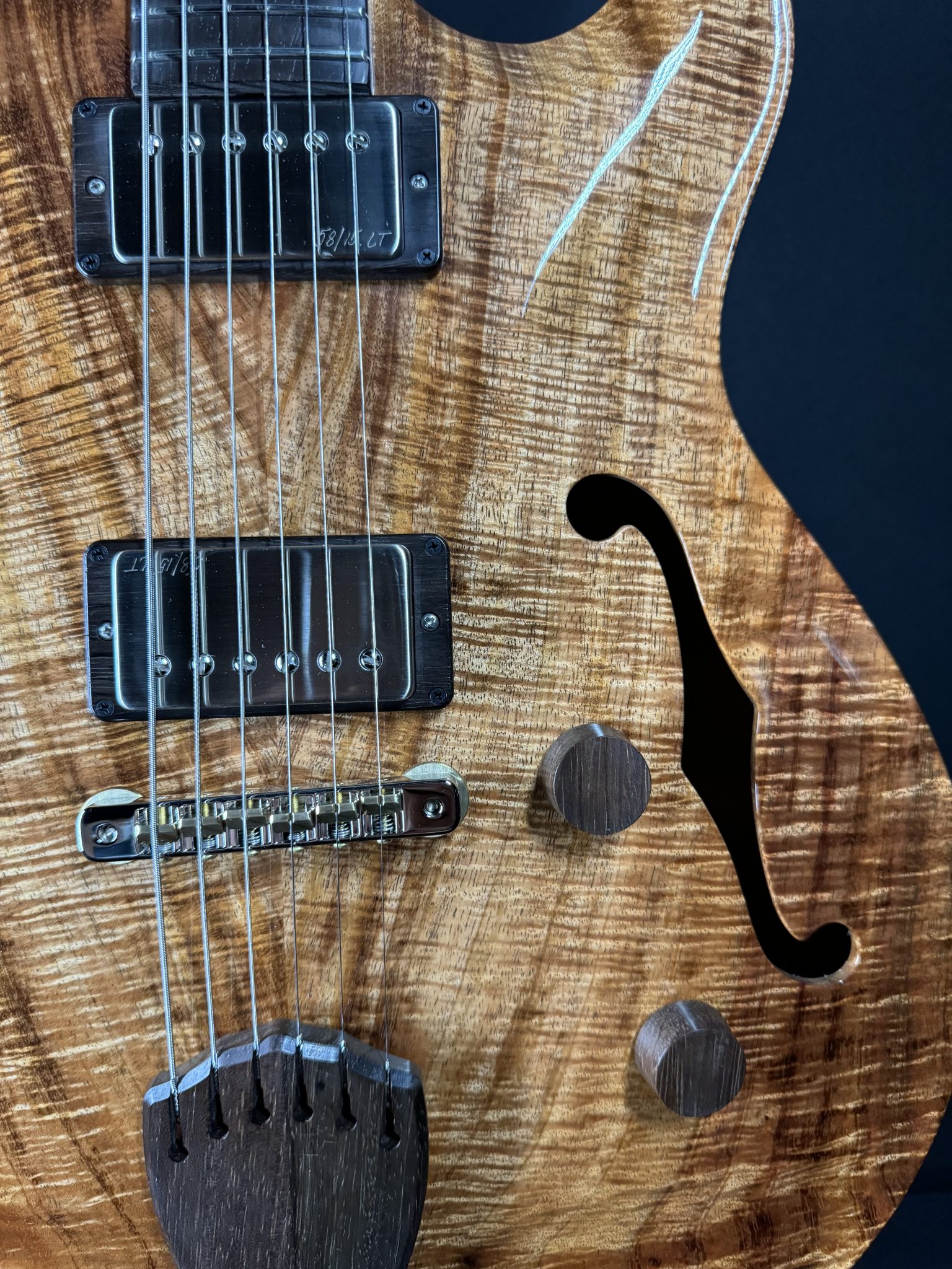 PRS Private Stock Brazillian #11211 Singlecut Archtop II Koa - Bay ...