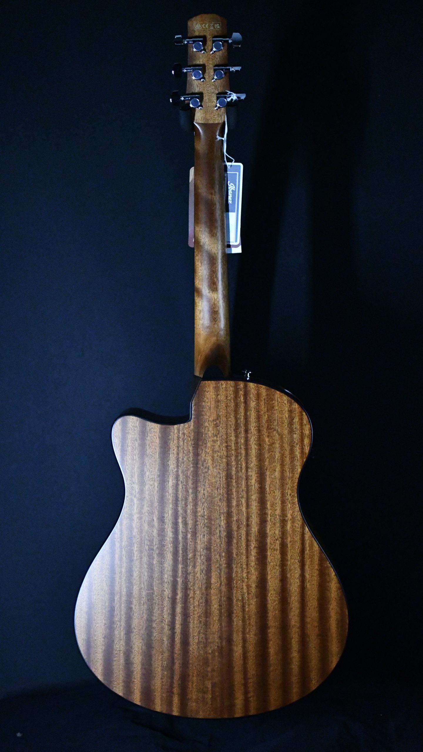 Ibanez AAM54CE-OPN Open Pore Natural Acoustic Guitar #981 - Bay Tunes ...