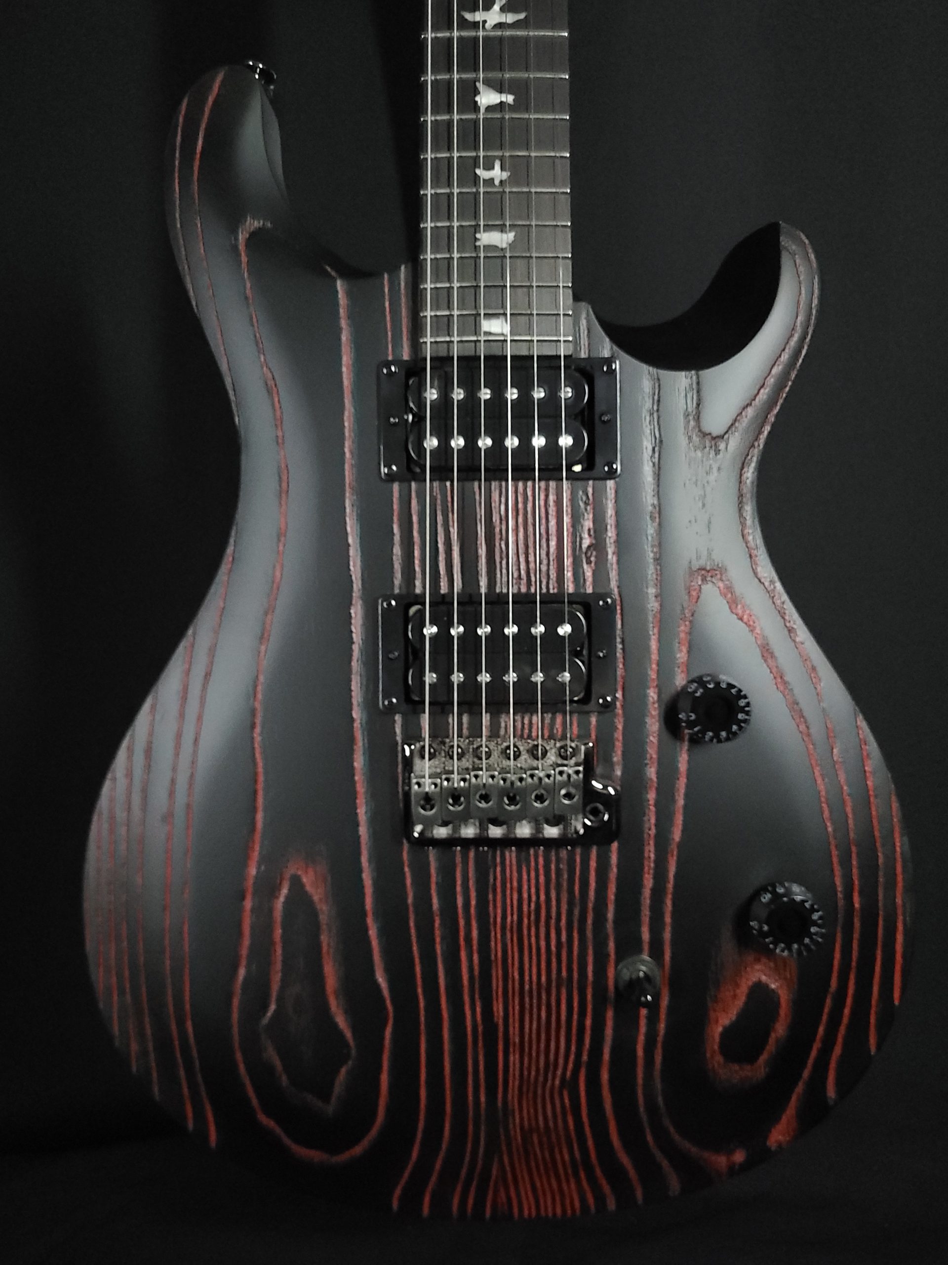 PRS SE Swamp Ash CE 24 Limited Edition Sandblasted Red #105 - Bay Tunes ...