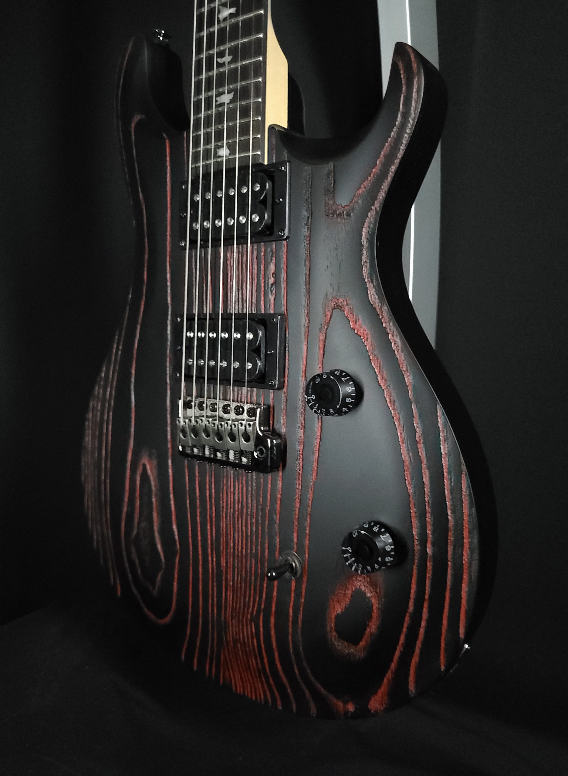 PRS SE Swamp Ash CE 24 Limited Edition Sandblasted Red #105 - Bay Tunes ...