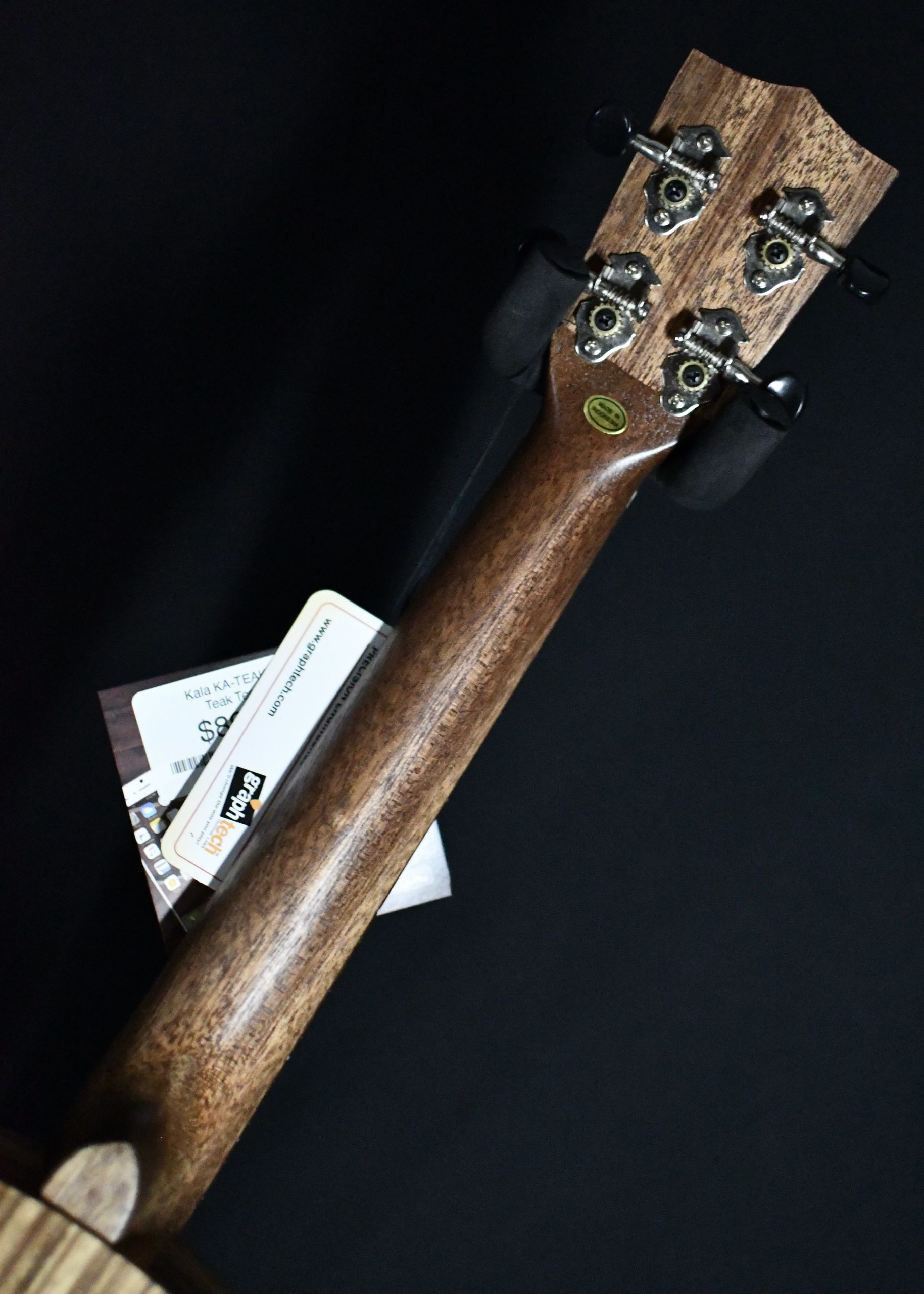 Kala Teak Tenor Ukulele KA-TEAK-T #307 - Bay Tunes Guitars