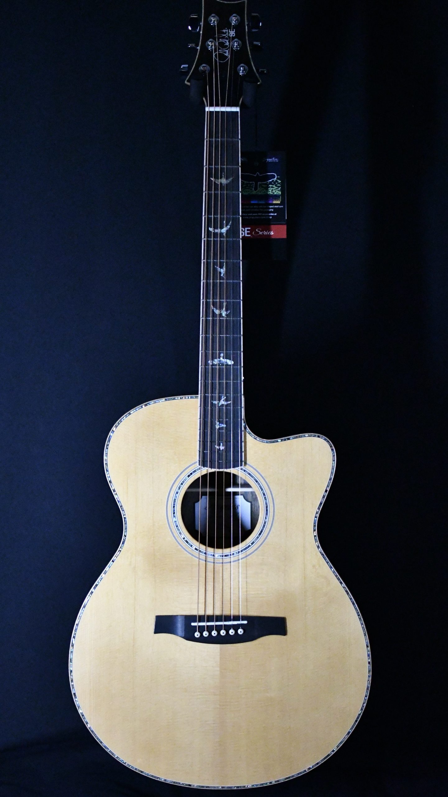 PRS SE A60E Angelus Natural Acoustic Guitar #690 - Bay Tunes Guitars