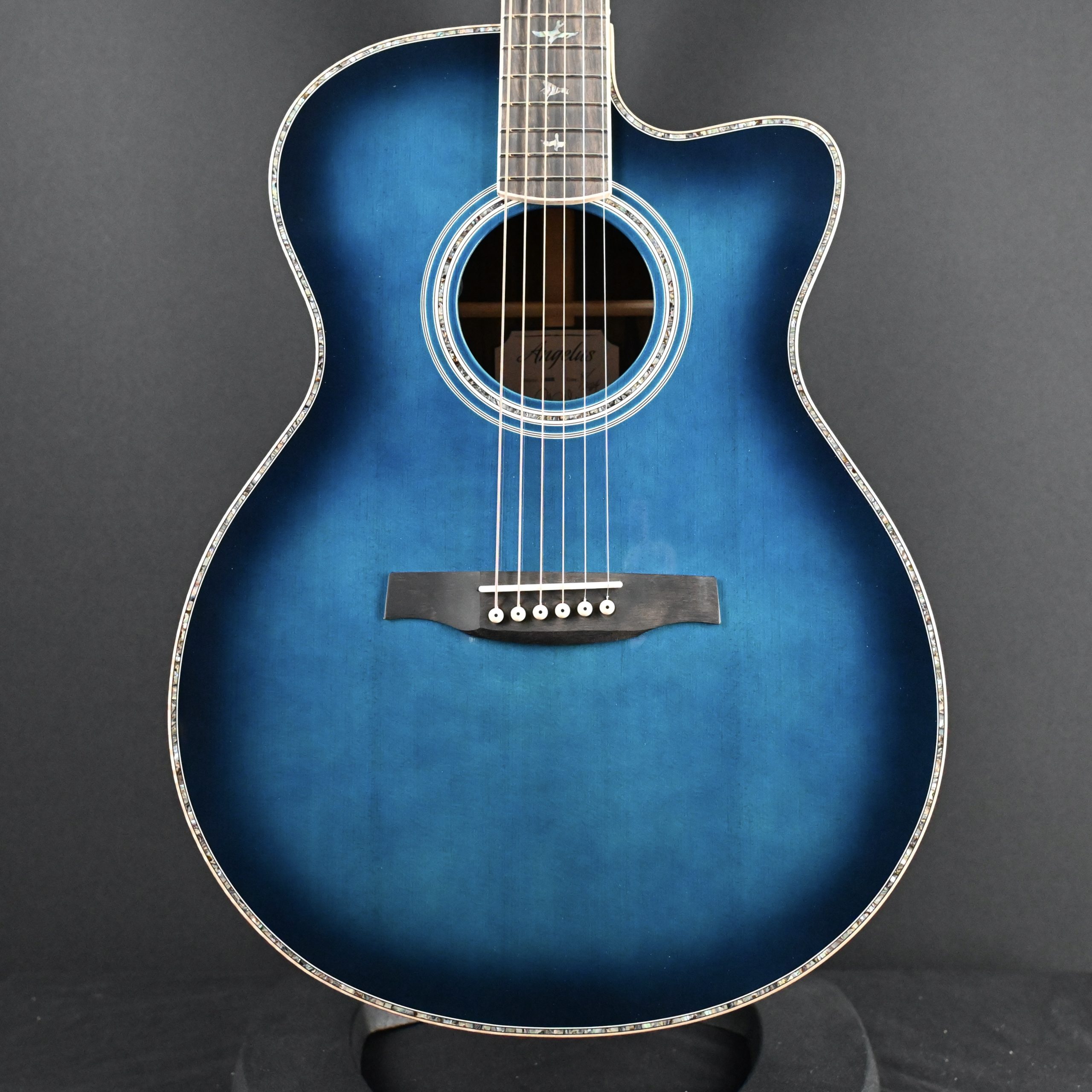 PRS A60E Angelus Acoustic Cobalt Blue Burst #481 - Bay Tunes Guitars