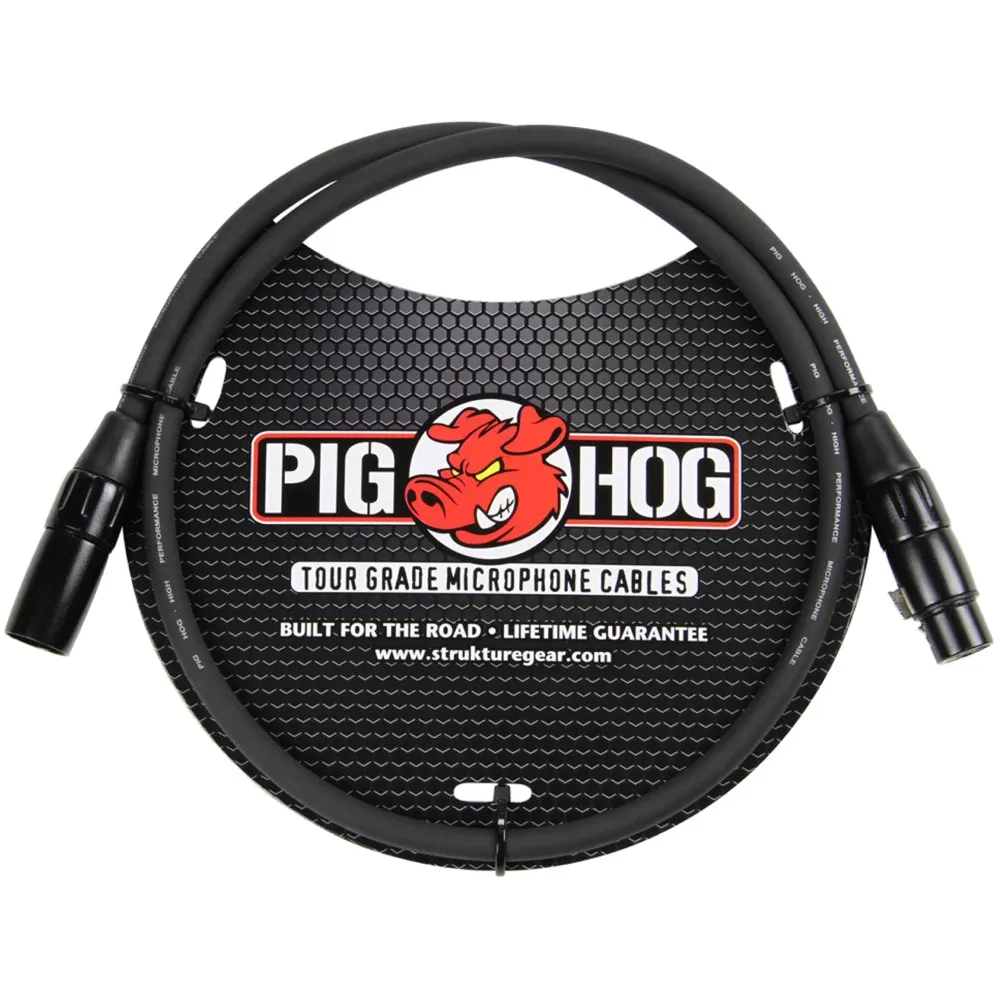 Pig Hog 3′ Mic Cable PHM3 - Bay Tunes Guitars