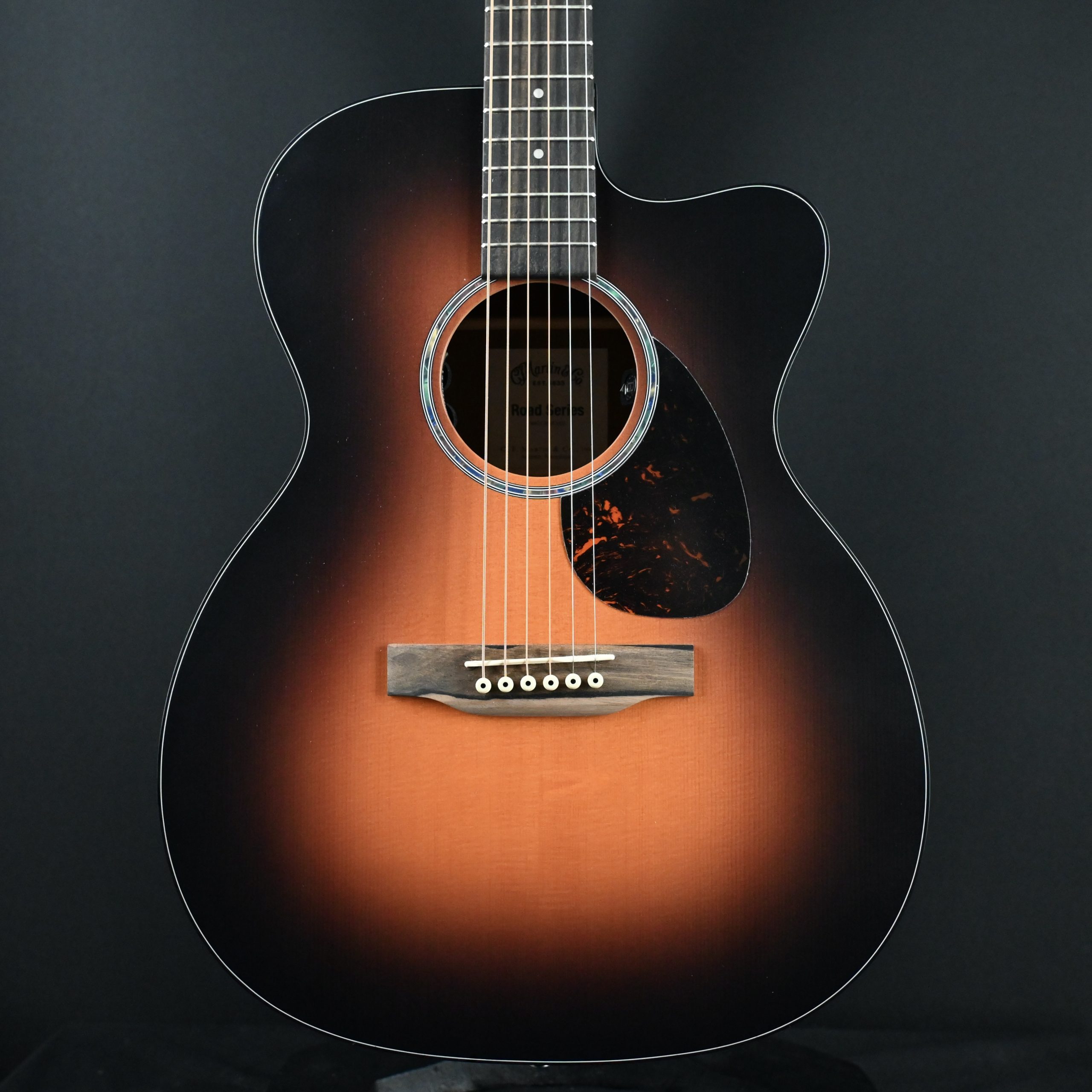 Martin OMC-10E Modern Burst #941 - Bay Tunes Guitars