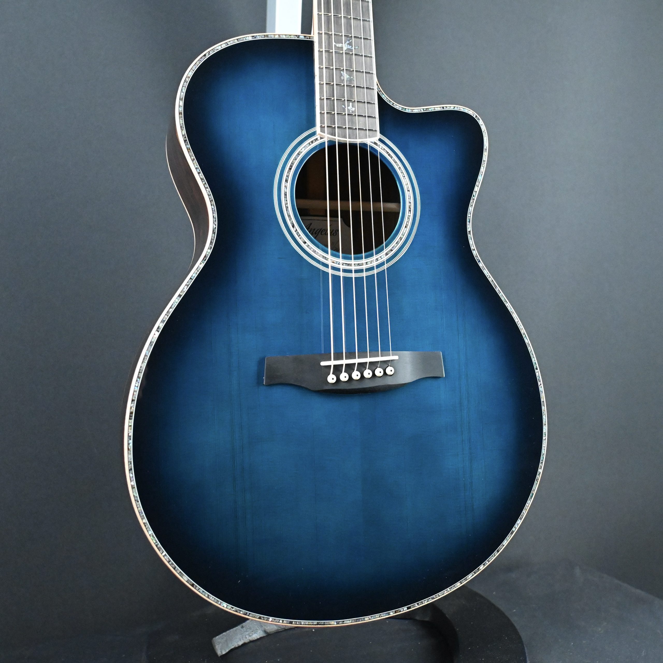 PRS SE Angelus A60E Cobalt Blue Burst #717 - Bay Tunes Guitars