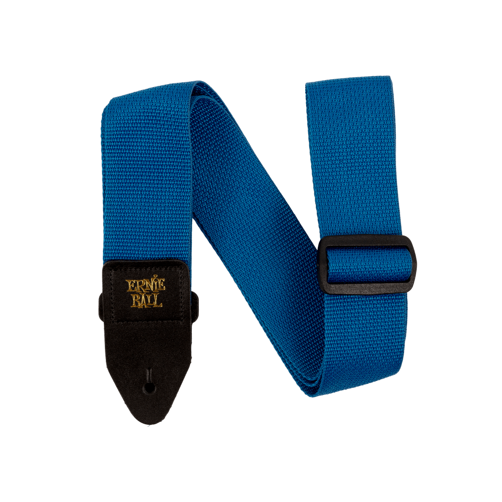 Ernie Ball Polypro Guitar Strap/Bass Strap - Pearl Blue - Bay Tunes Guitars